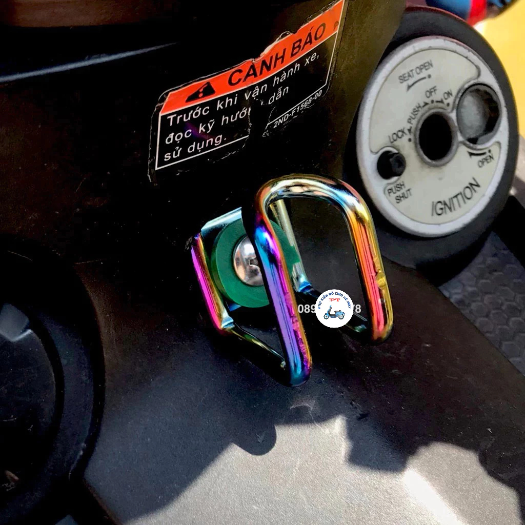 Titanium Motorcycle Hanger, Storage Rack, U-Shaped, Curved Air Blade ...