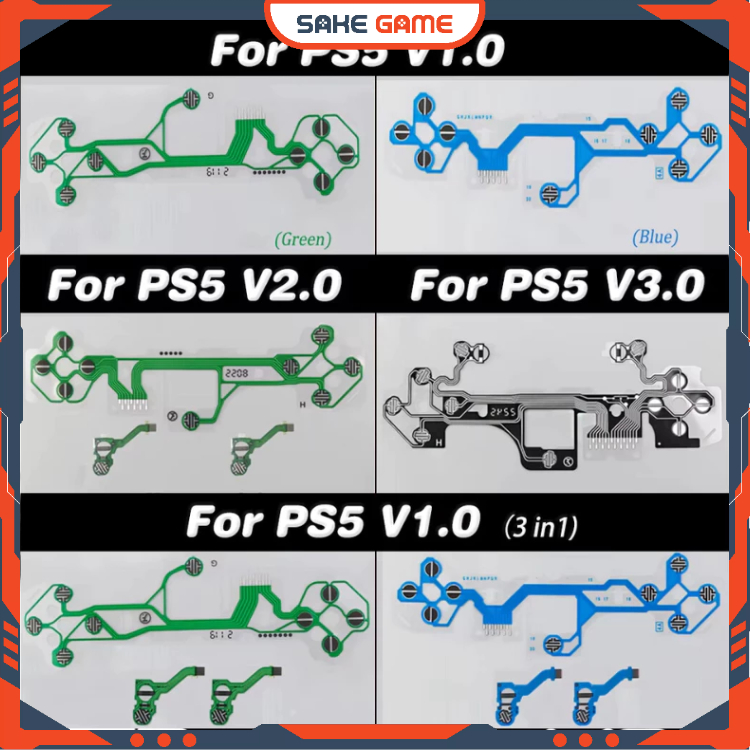Dualsense Film Board 5 Dualsense Film Circuit 5 PS5 Console Film Board ...