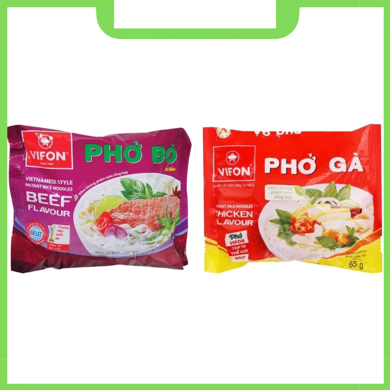 Vifon Beef Pho, Chicken Pho 65g super delicious | Shopee Philippines