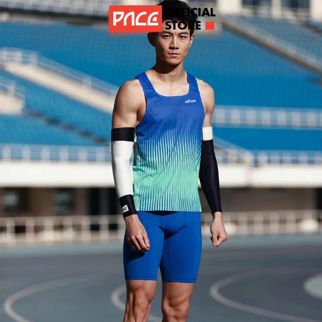 PACE RUNNING men's seamless RUNNING singlet, quick-drying RUNNING ...