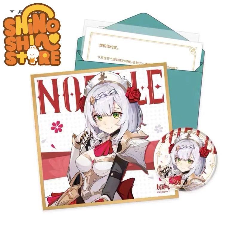 Genuine NOELLE birthday box from genshin impact official shop | Shopee ...