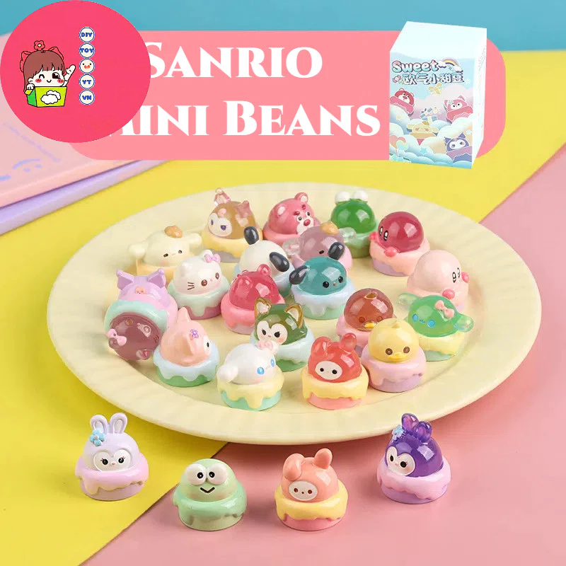 Sanrio mini BEANS - blind box toy, blind pack charm cute sanrio mini ...