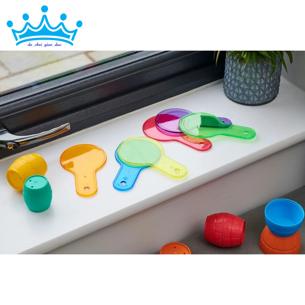 Set of 6 transparent mica color mixing cards | Shopee Philippines