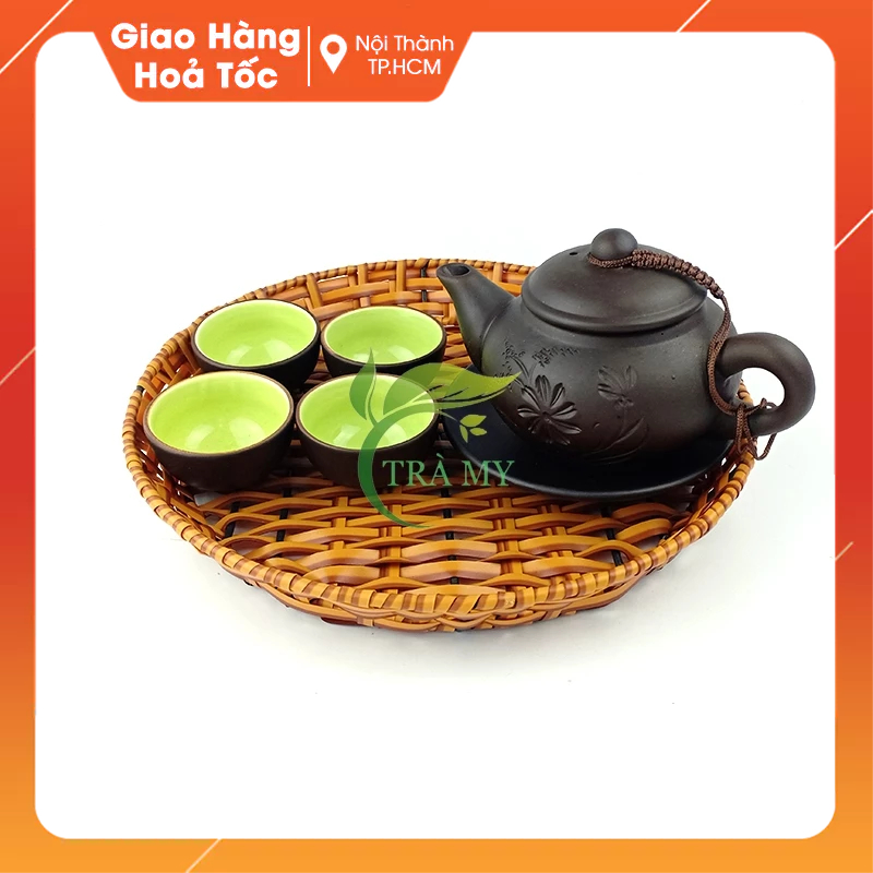 18cm Round Plastic Rattan Plate, Round Rattan Plate | Shopee Philippines