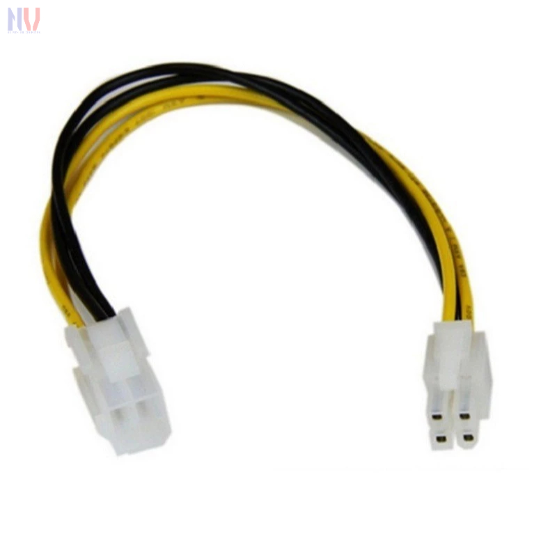 Mainboard 4pin power extension cable 4pin male CPU power supply cable ...