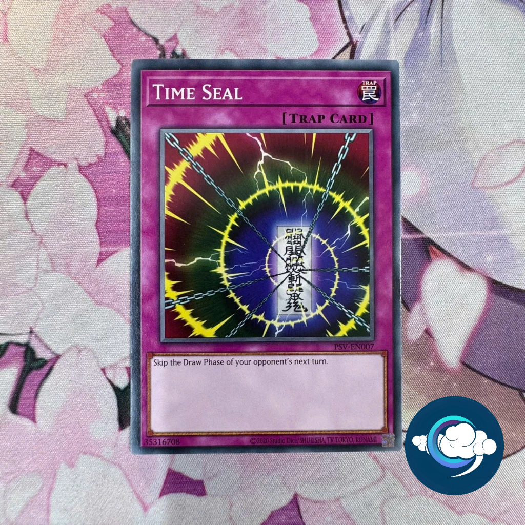 YugiOh! Game Card - PSV-EN007; Time Seal; Common | Shopee Philippines