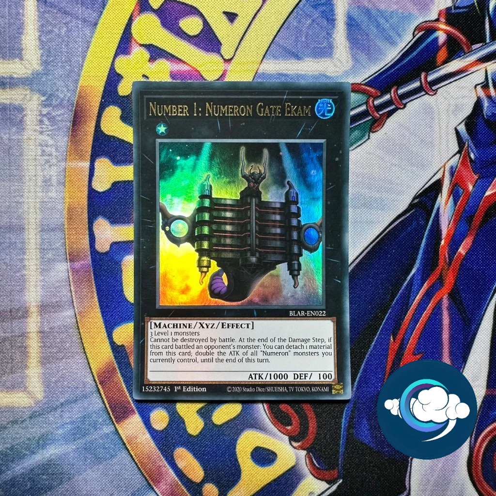[ColcleVN] Yugioh! Card - BLAR-EN022; Number 1: Numeron Gate Ekam ...