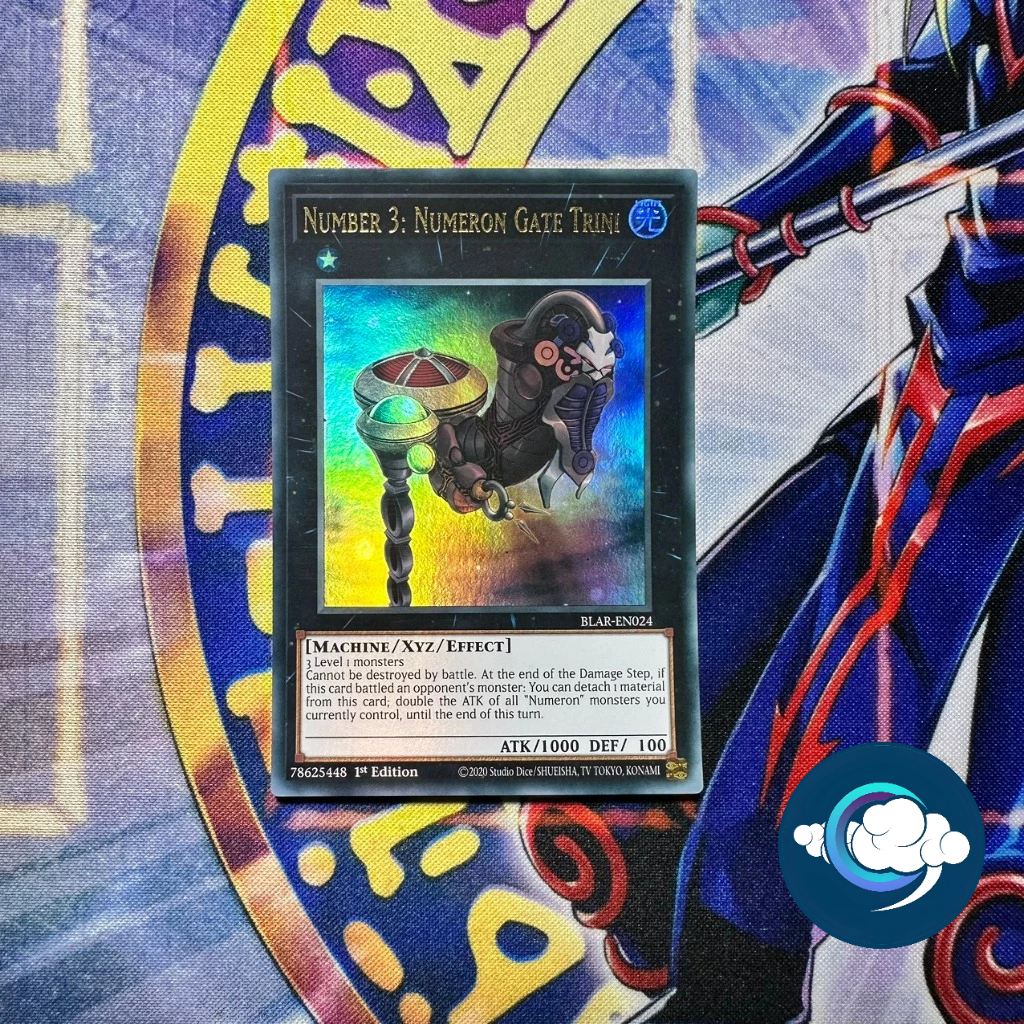 [ColcleVN] Yugioh! Card - BLAR-EN024; Number 3: Numeron Gate Trini ...