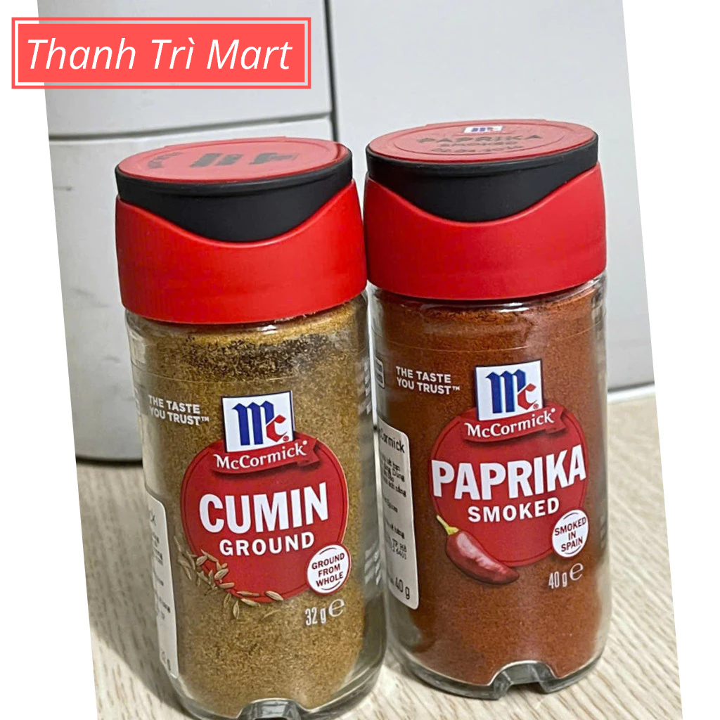 Smoke-flavored spur chili powder - CUMIN Ground 32gr & PAPRIKA SMOKED ...