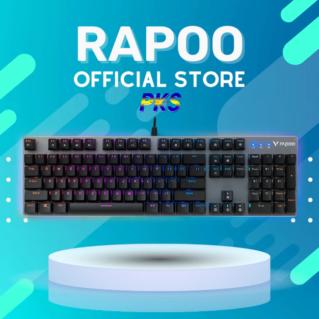 Rapoo V520 wired mechanical gaming keyboard black - Beautiful design ...