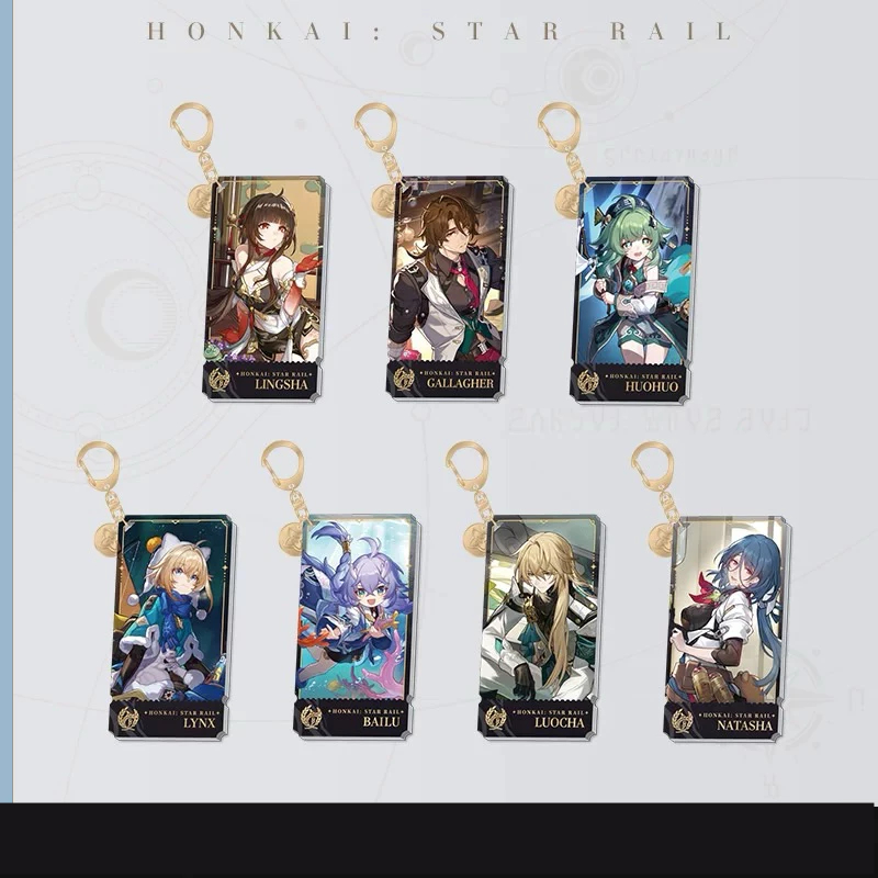 [Honkai: Star Rail][Genuine] HSR Character Display Keychain of Wealthy ...