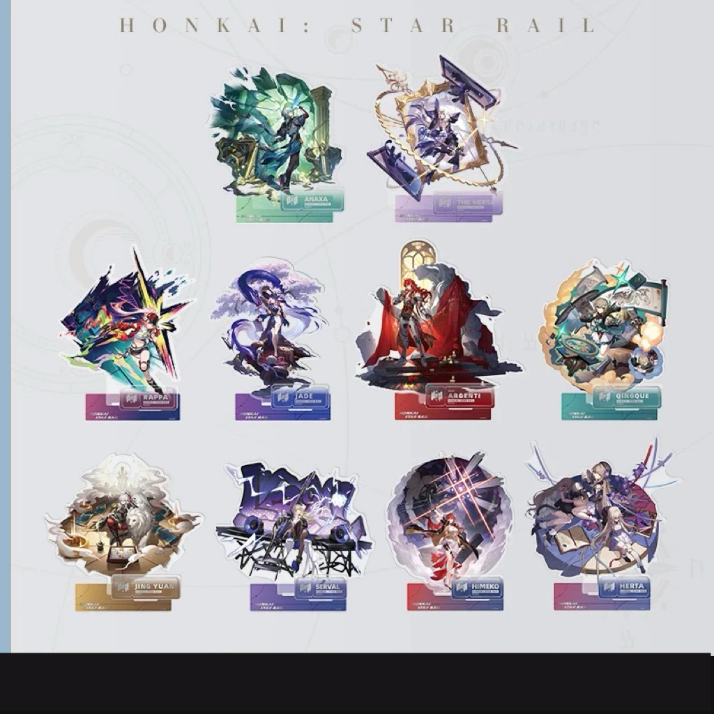 TRI [Honkai: Star Rail] HSR Fate of Knowledge Character Display Standee ...