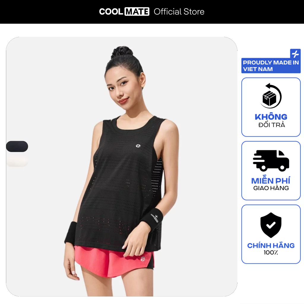 [OUTLET - NO RETURN] MESH TANK women's DROP ARM running shirt (no bra ...