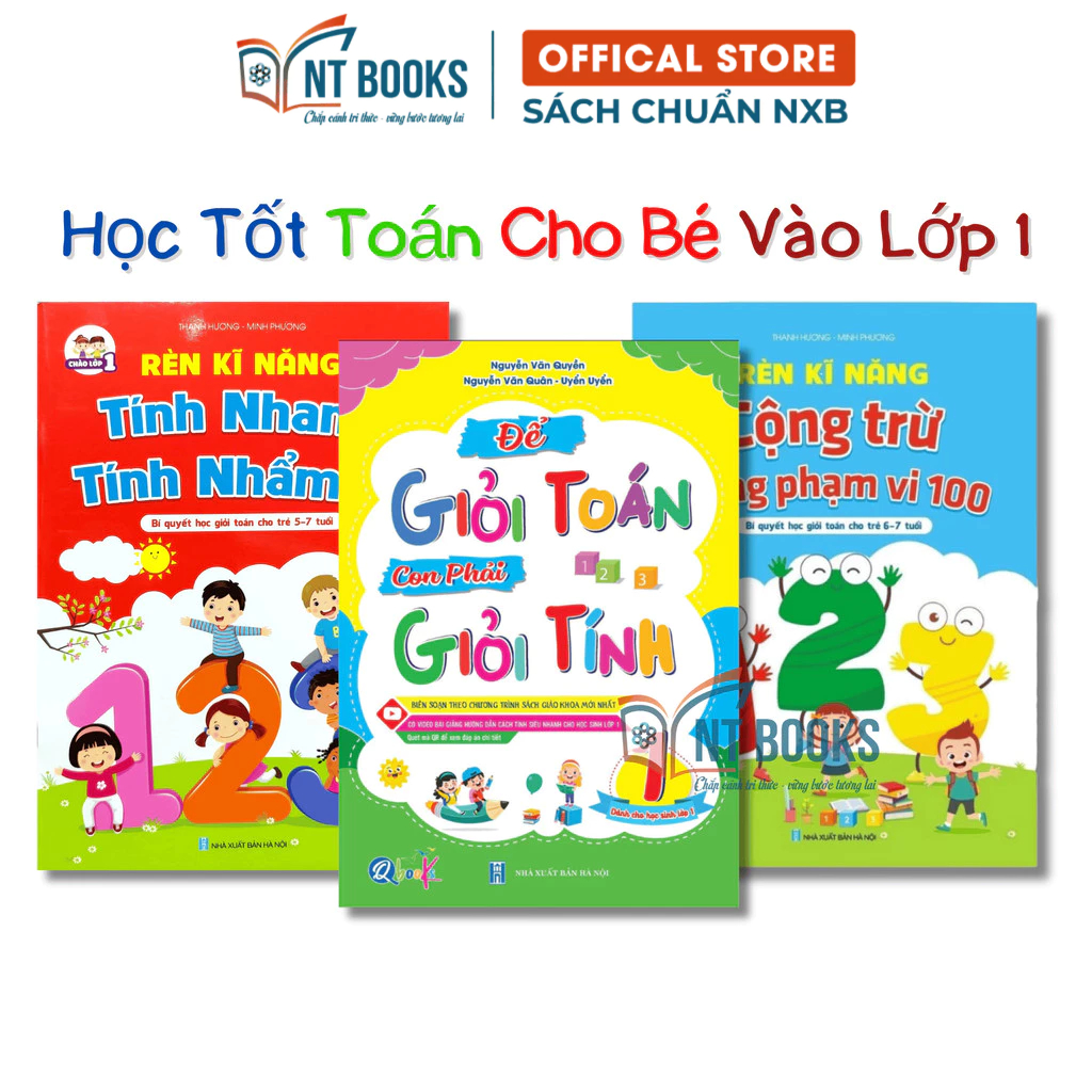 Combo of 3 Good Books to Calculate Good at Math, Practice Quick Mental ...