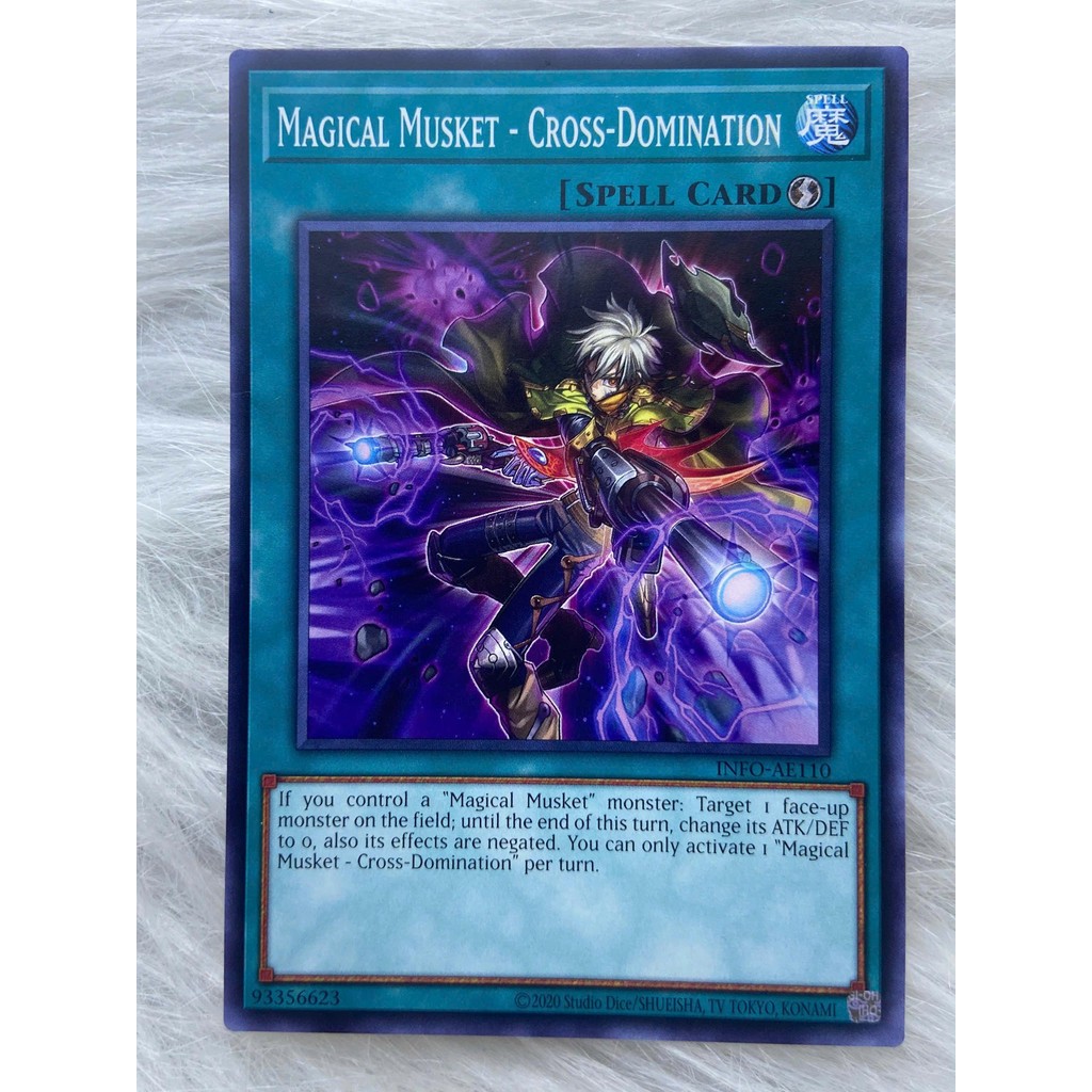 Yugioh Card! Genuine English: Magical Musket – Cross-Dimeation (INFO ...