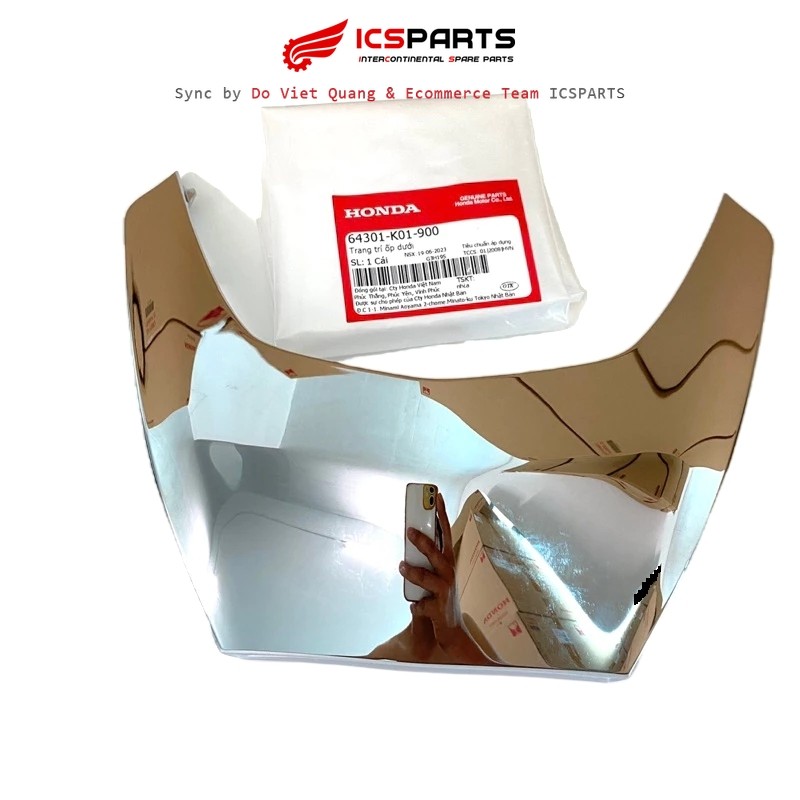 HONDA Sh 125, Sh 150 Lower Cover Decoration (64301-K01-900) | Shopee ...