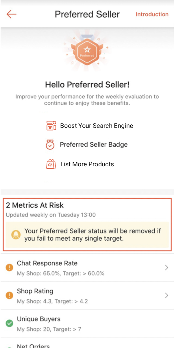 Maintaining My Performance as a Preferred Seller | Shopee PH Seller Education Hub