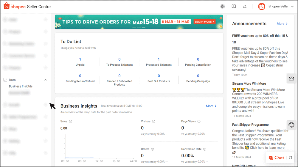 What is Business Insights | PH Seller Education [Shopee]