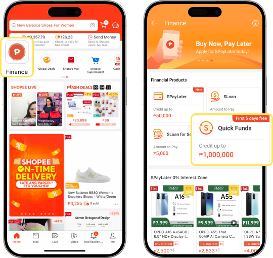 Quick Funds | Shopee PH Seller Education Hub