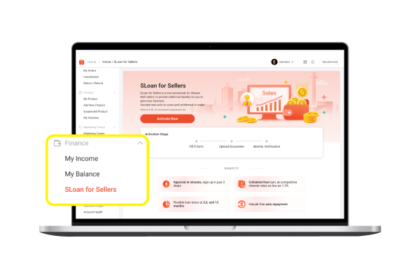 SLoan for Mall Sellers (Shopee Mall Sellers) | Shopee PH Seller ...