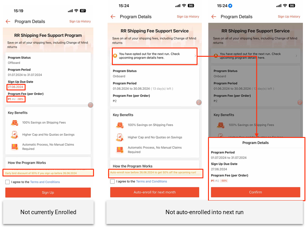 How to join the RR Shipping Fee Support Program? | Shopee PH Seller ...