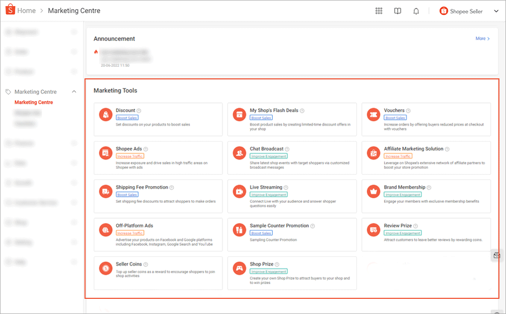 Free marketing tools | PH Seller Education [Shopee]