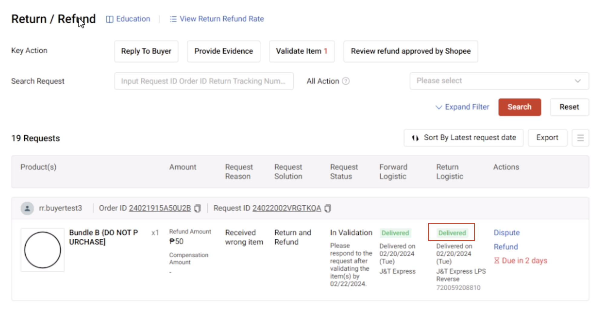 Return Pick-up and Drop-Off Services | Shopee PH Seller Education Hub