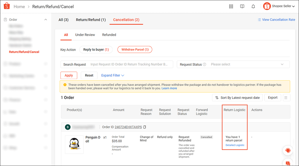 About order cancellations | PH Seller Education [Shopee]