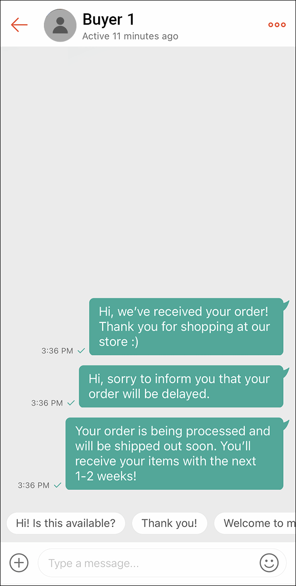 Managing chats on Shopee Seller Chat | Shopee PH Seller Education Hub