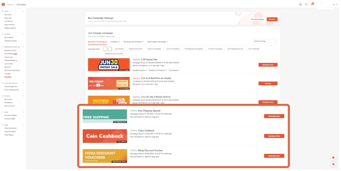 Joining the Coins Cashback and Mega Discount Voucher Programs | Shopee ...