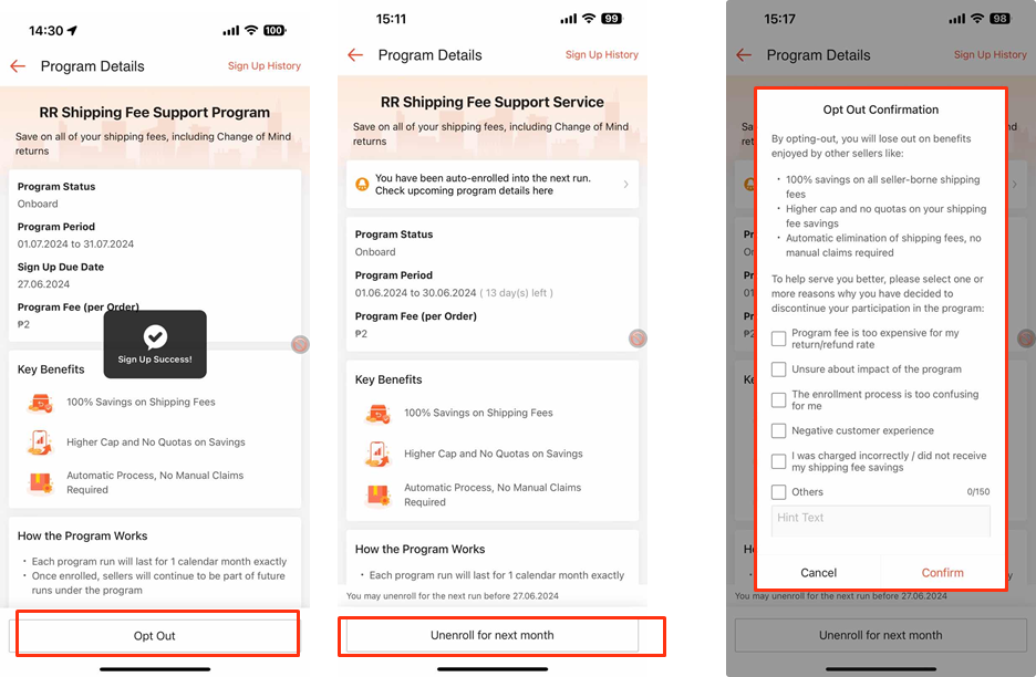 How to join the RR Shipping Fee Support Program? | Shopee PH Seller ...