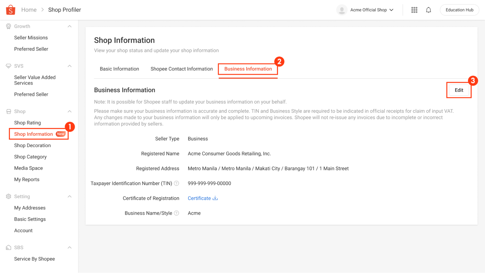 Regulations on Creditable Withholding Tax and BIR Registration | Shopee ...