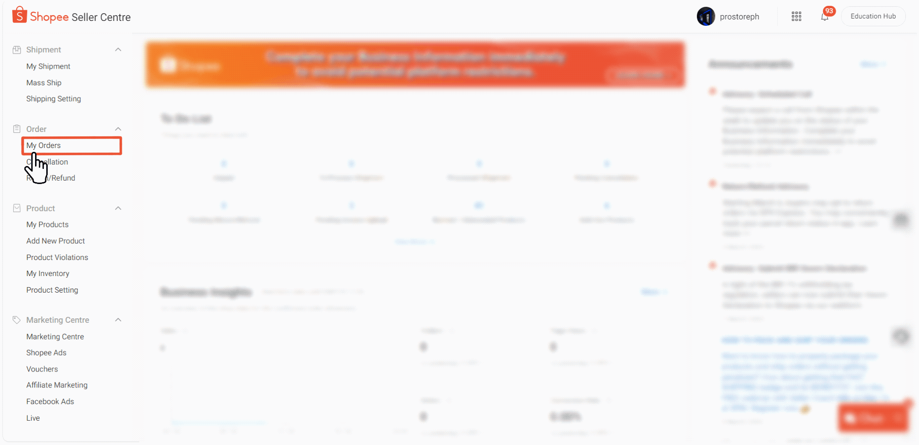 What should I do if I receive a cancellation request from the buyer ...