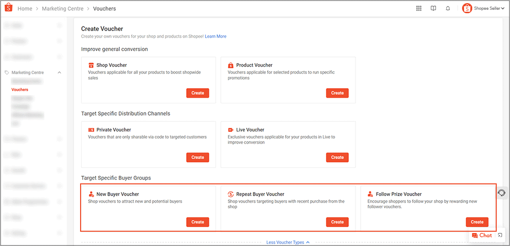 Buyer targeting with vouchers | Shopee PH Seller Education Hub