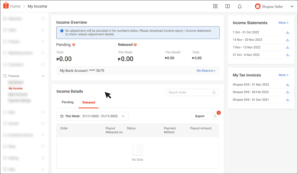 Checking My Tax Invoices | Shopee PH Seller Education Hub