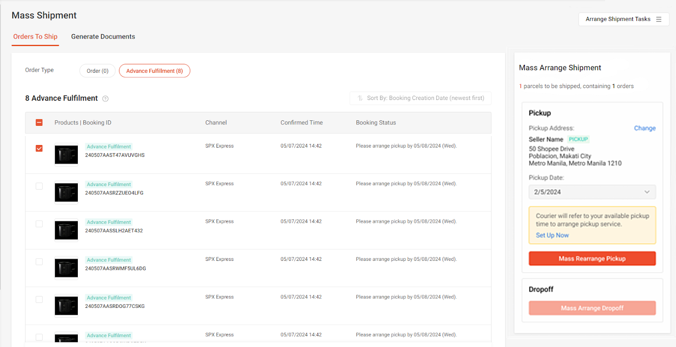 Advance Fulfillment Program | Shopee PH Seller Education Hub
