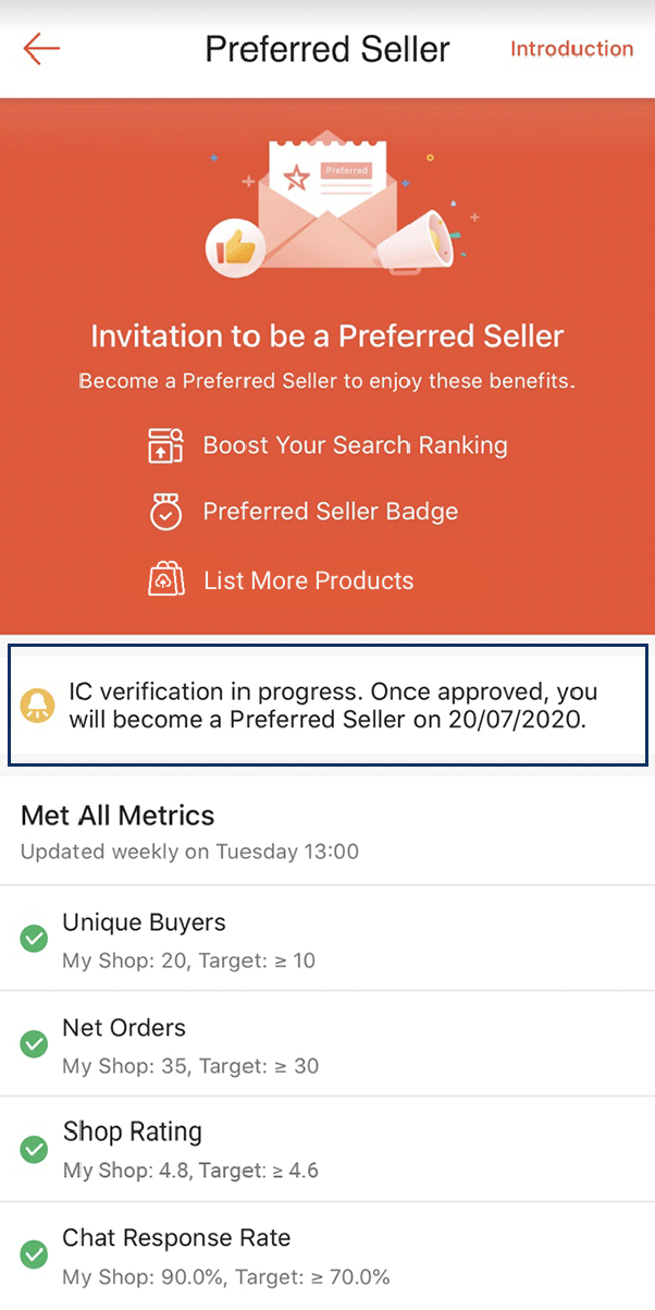 How do I know if I qualify for the Preferred Seller program? | Shopee PH Seller Education Hub