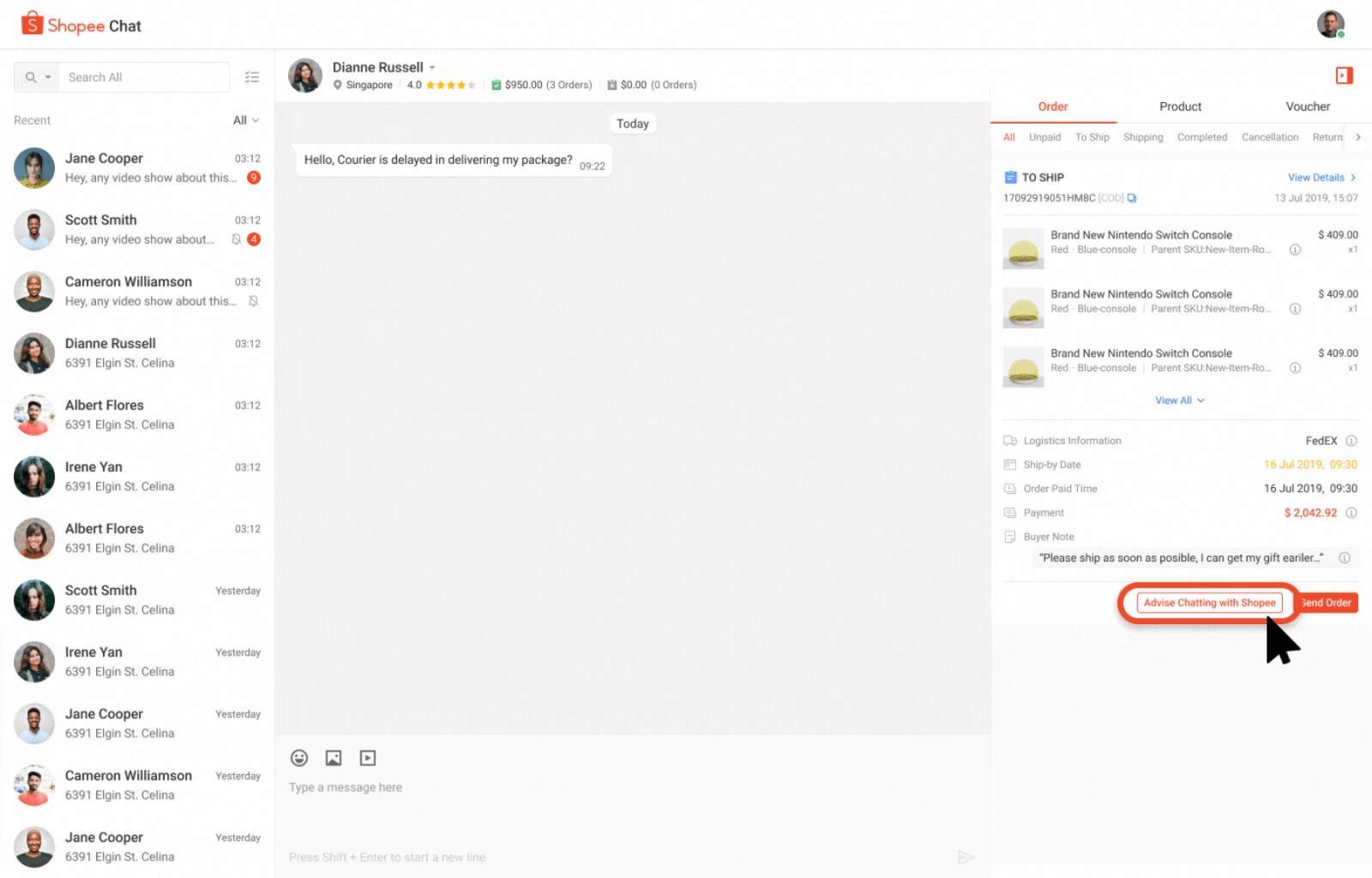 Provide Buyers Access to Shopee Customer Service via Chat | Shopee PH ...