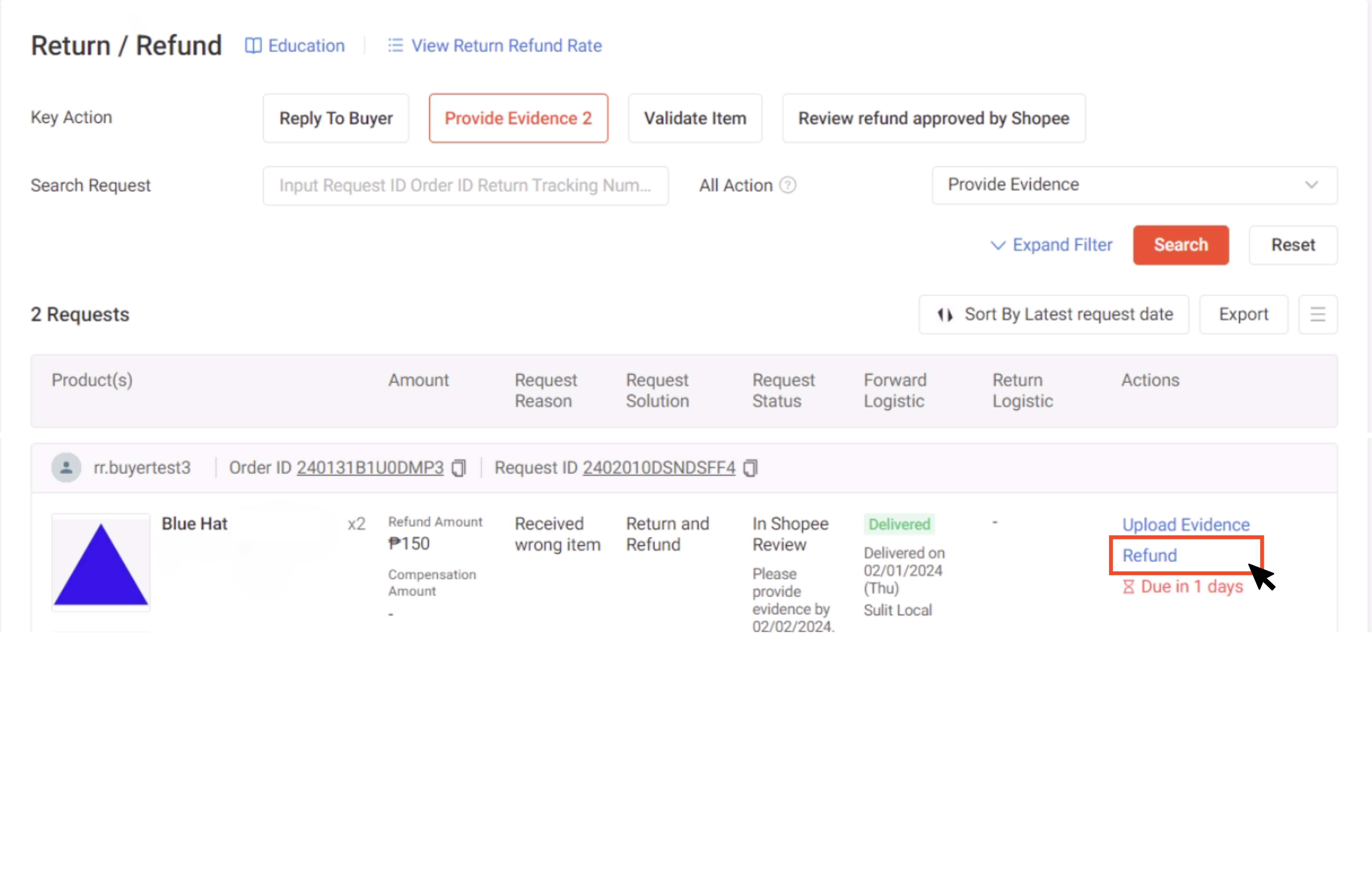 What are the Shipping Fees Related to Return/Refund? | Shopee PH Seller ...
