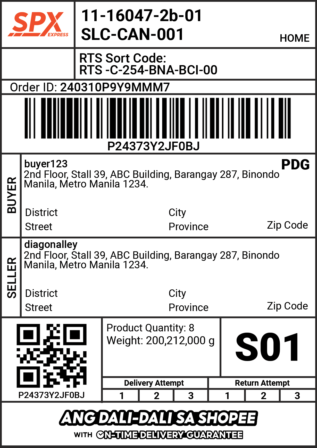 Types of shipping documents | Shopee PH Seller Education Hub