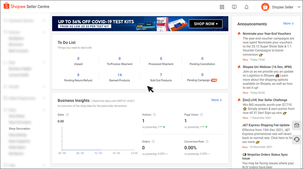 Accessing the Image Creator tool | Shopee PH Seller Education Hub