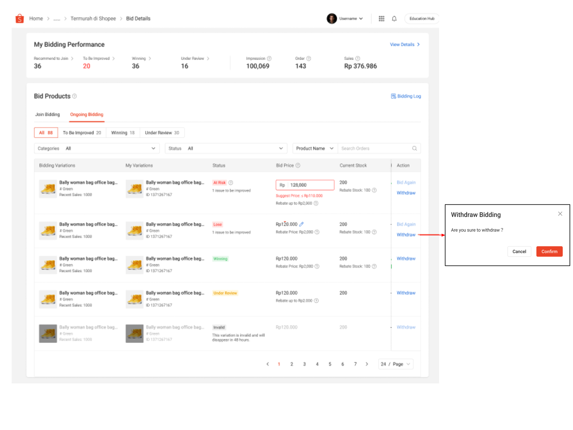 Real Time Bidding | Shopee PH Seller Education Hub