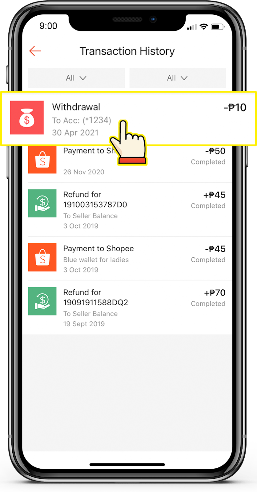 How do I check the status of my Seller Balance Withdrawal? | Shopee PH ...