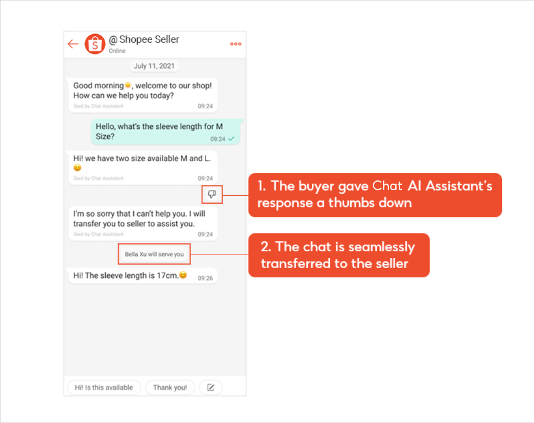 How does Chat AI Assistant work? | Shopee PH Seller Education Hub