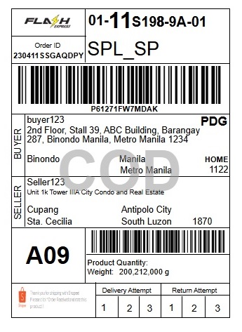 Labelling the air waybill | PH Seller Education [Shopee]