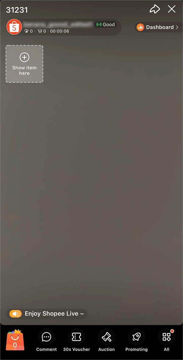 Pausing your livestream | Shopee PH Seller Education Hub