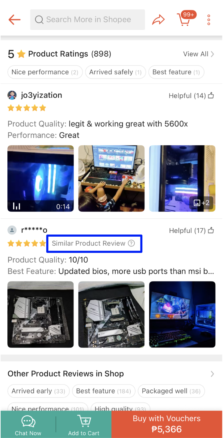 Similar Product Review: How Your New SKUs Can Gain Trusted Reviews Faster | Shopee PH Seller ...