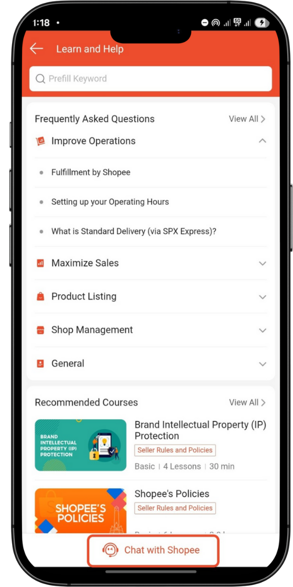 Shopee Seller Center App | Shopee PH Seller Education Hub