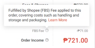Order-Level FBS Fee Deduction for Select FBS Sellers | Shopee PH Seller ...