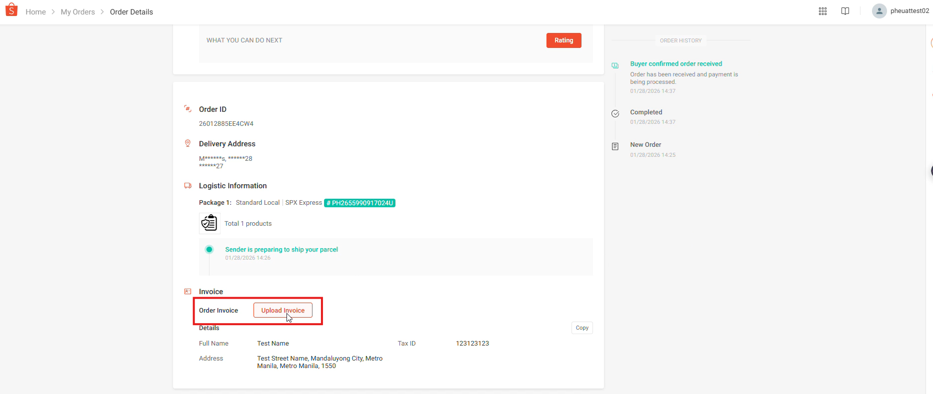 Seller e-Invoice | Shopee PH Seller Education Hub